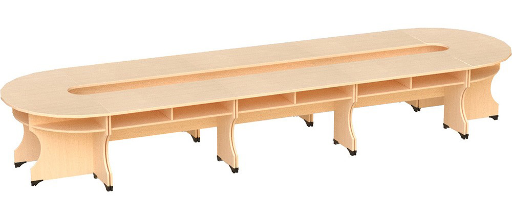 Khám phá 5+ mẫu bàn họp Oval đẹp và hiện đại cho văn phòng